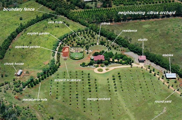 Aerial of Property & House Plan